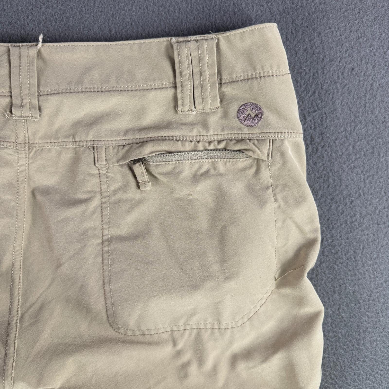 Vintage Marmot Convertible Cargo Pants Women 8 Hiking Zip off Khaki ...