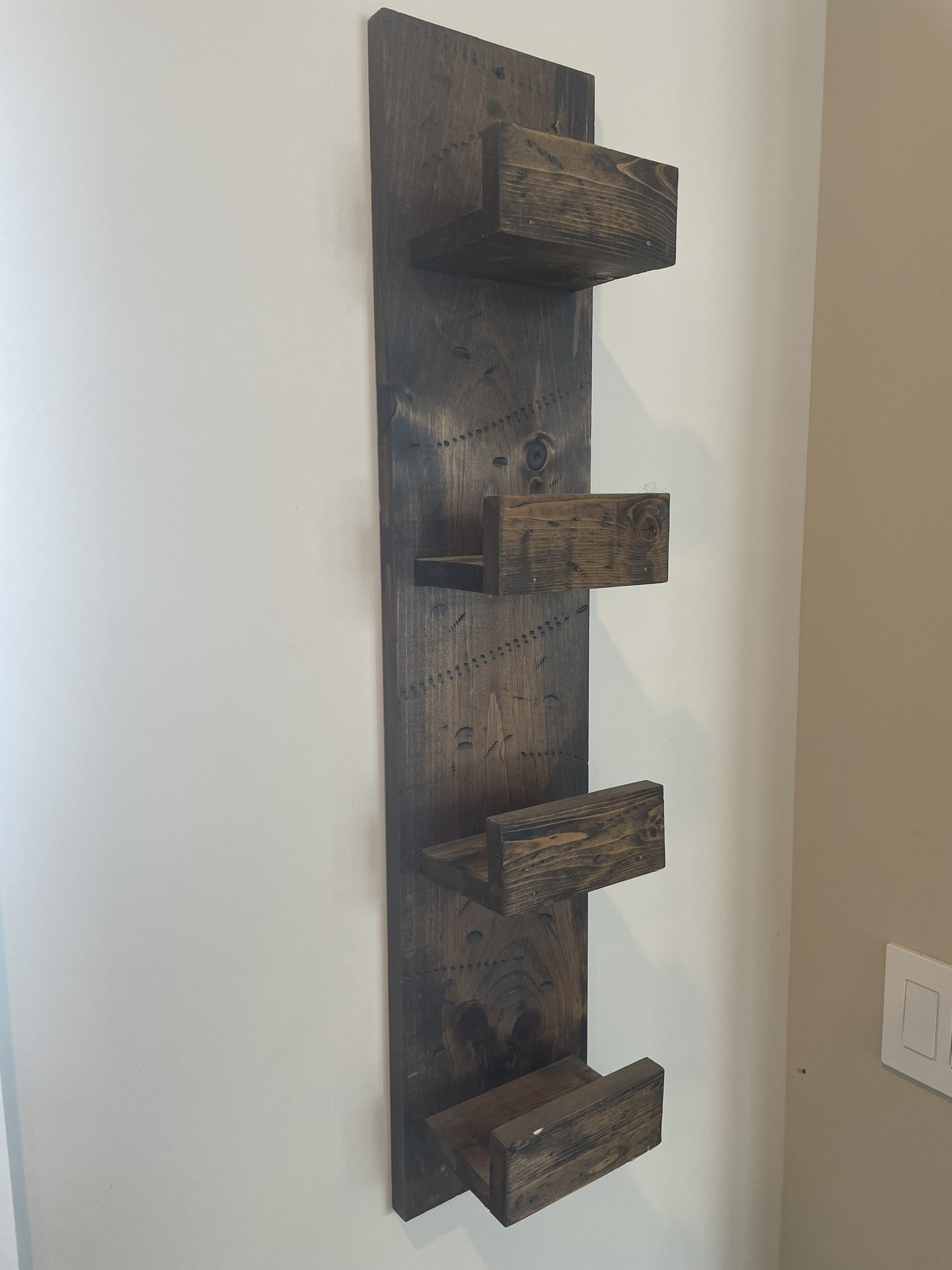 Rustic Wine Rack - Etsy