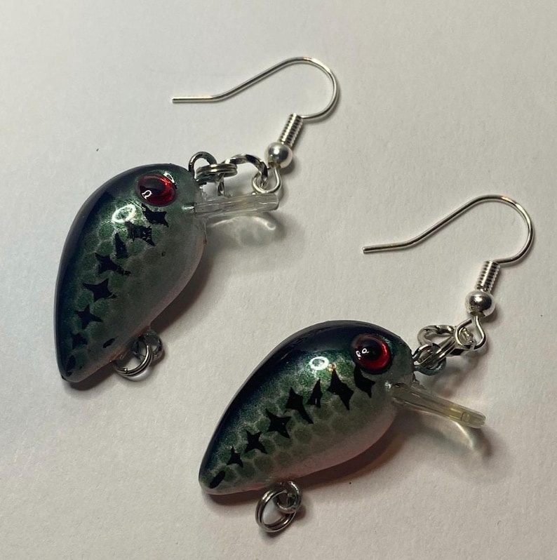 Fishing Lure Ear Rings - Etsy