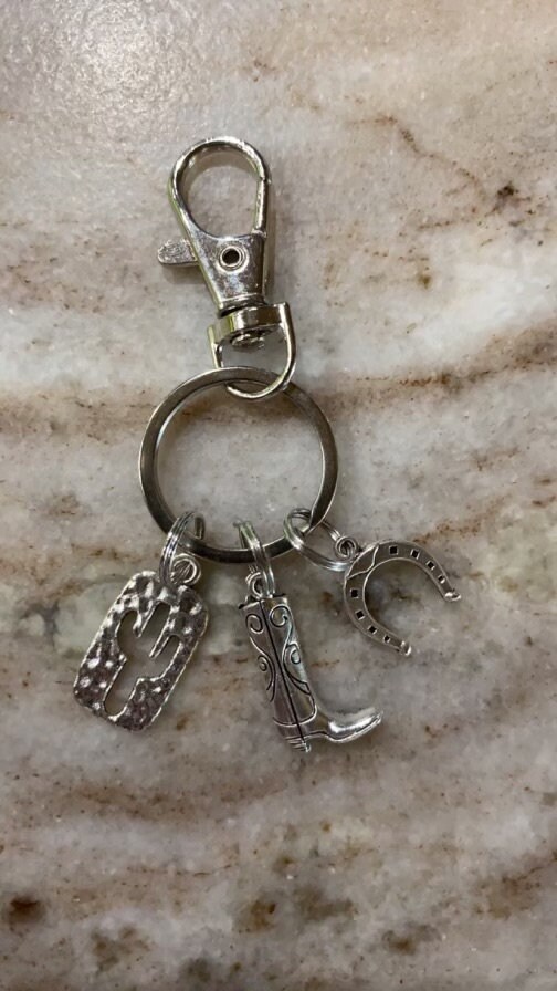 Western Key Chain - Etsy