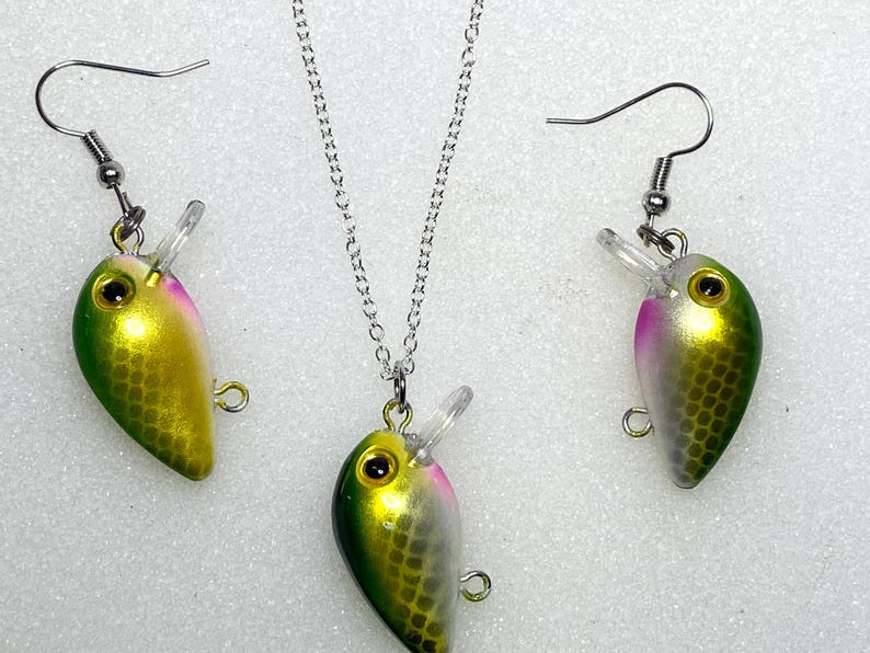 Fishing Lure Jewlery Set - Etsy