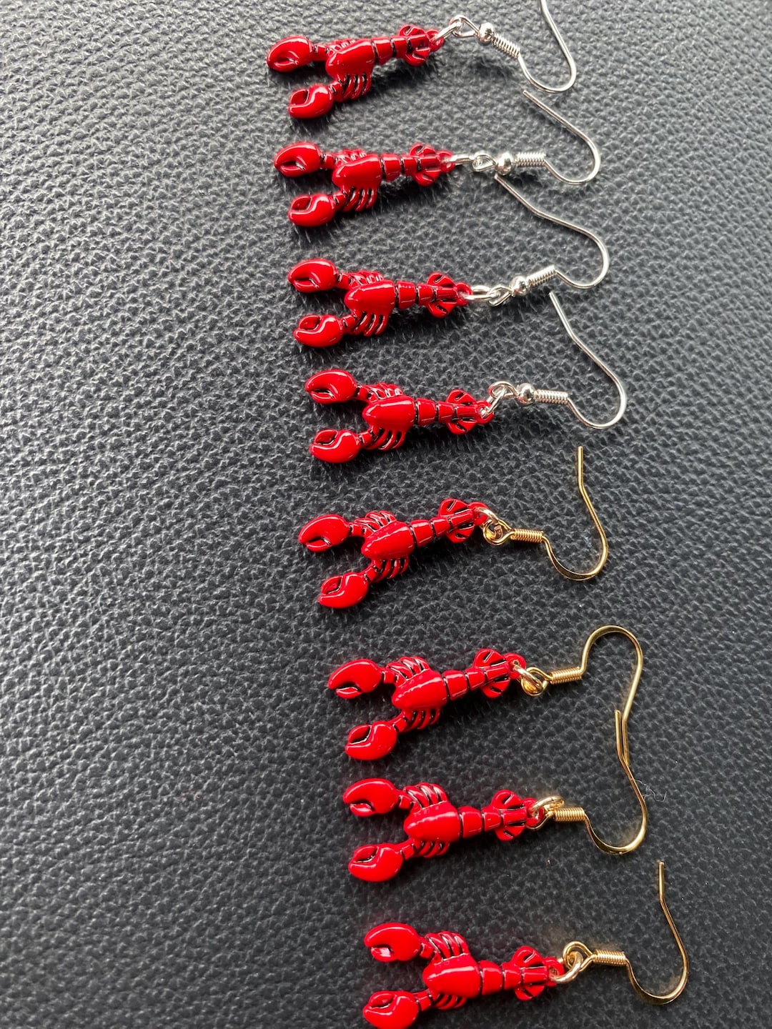 Crawfish Earrings and Keychains - Etsy