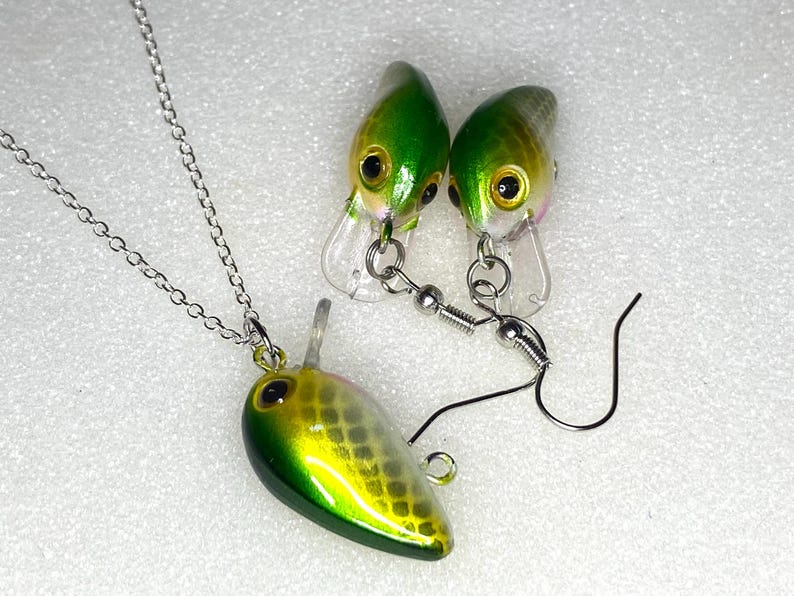 Fishing Lure Jewlery Set - Etsy
