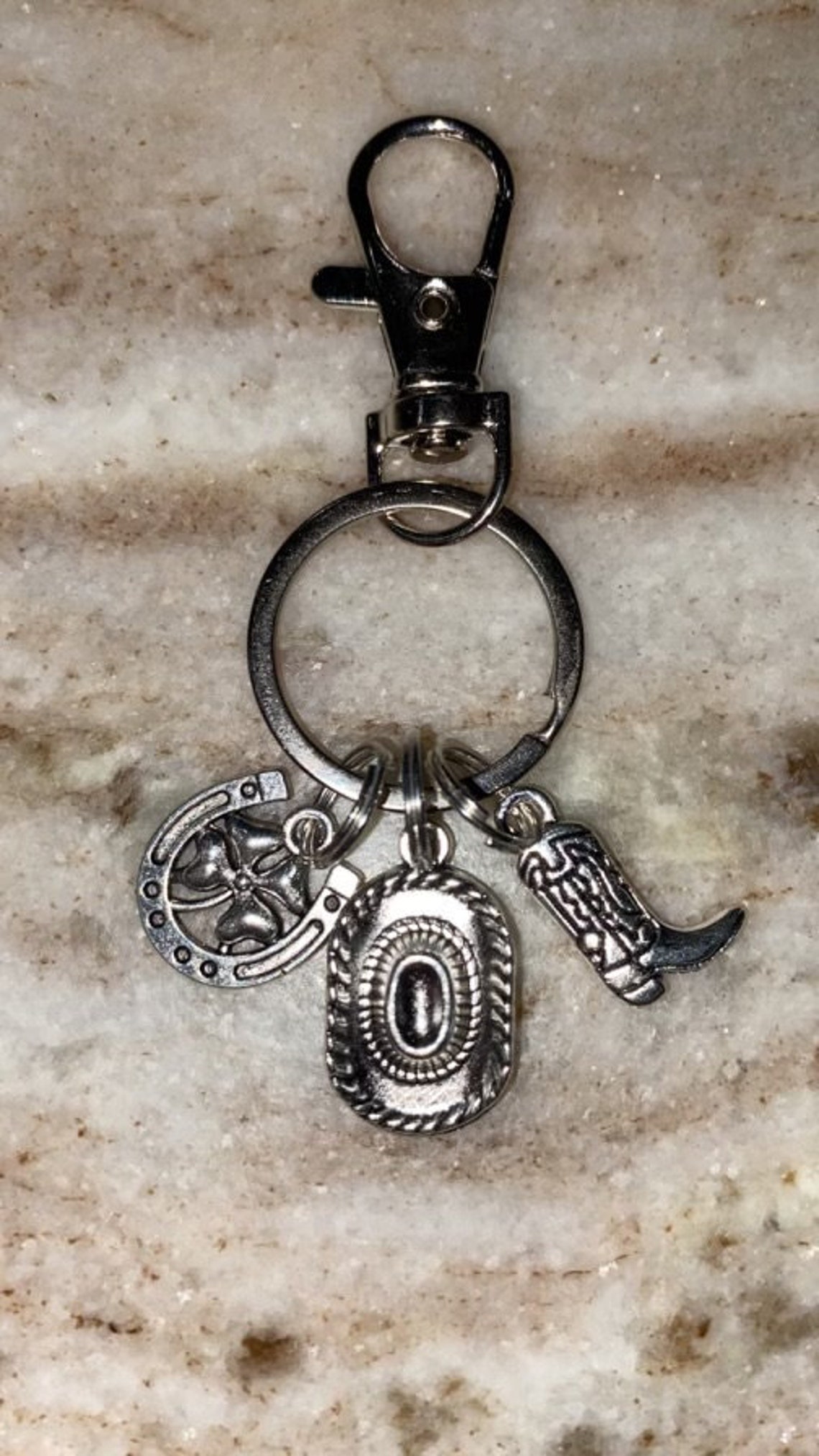 Western Key Chain - Etsy