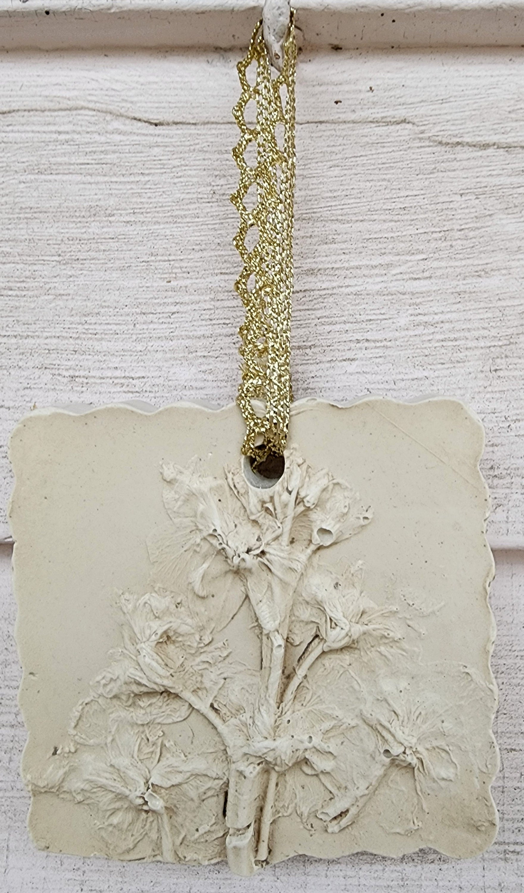 Plaster Botanical Bas Relief Artwork - Etsy