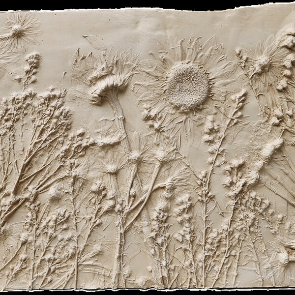 Botanical Plaster Casts - Etsy