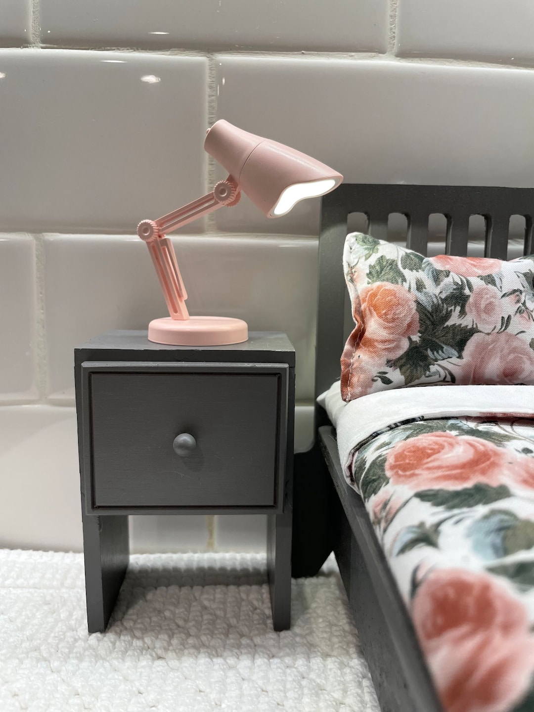 Miniature Doll LED Desk Lamp - Etsy