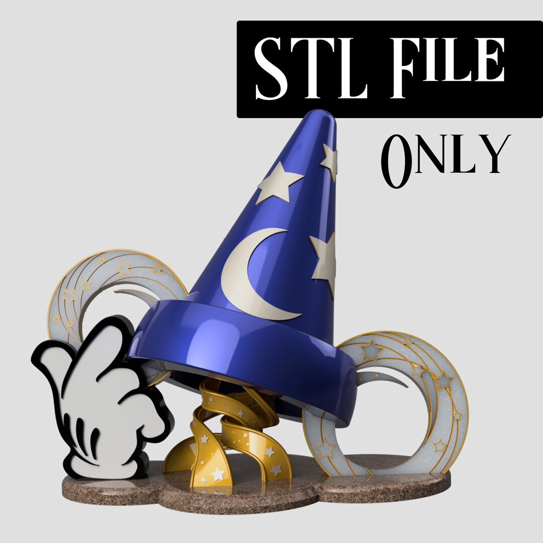 Magical Hat | 3D Model | STL File - Etsy