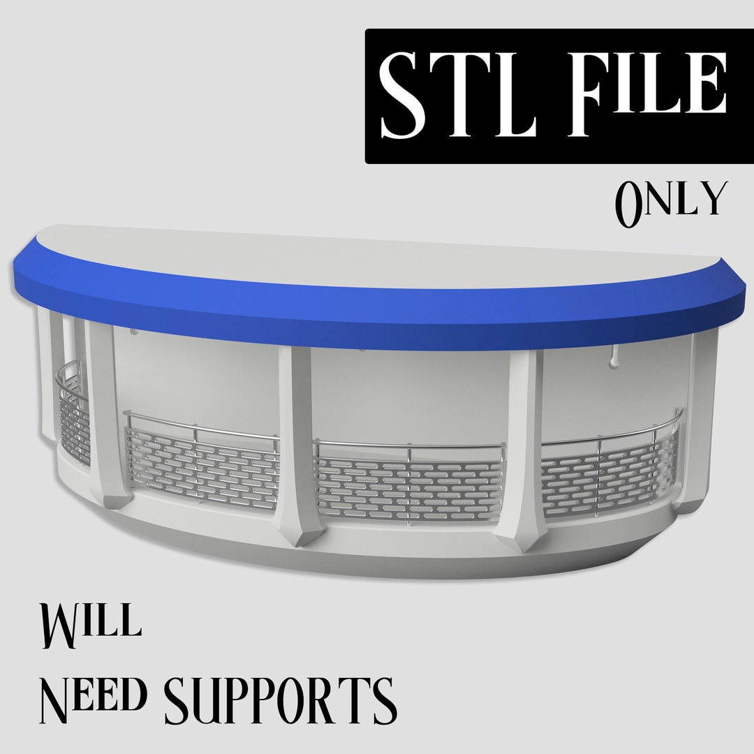 People Mover Display Shelf | STL File | Split Into Multiple Pieces - Etsy