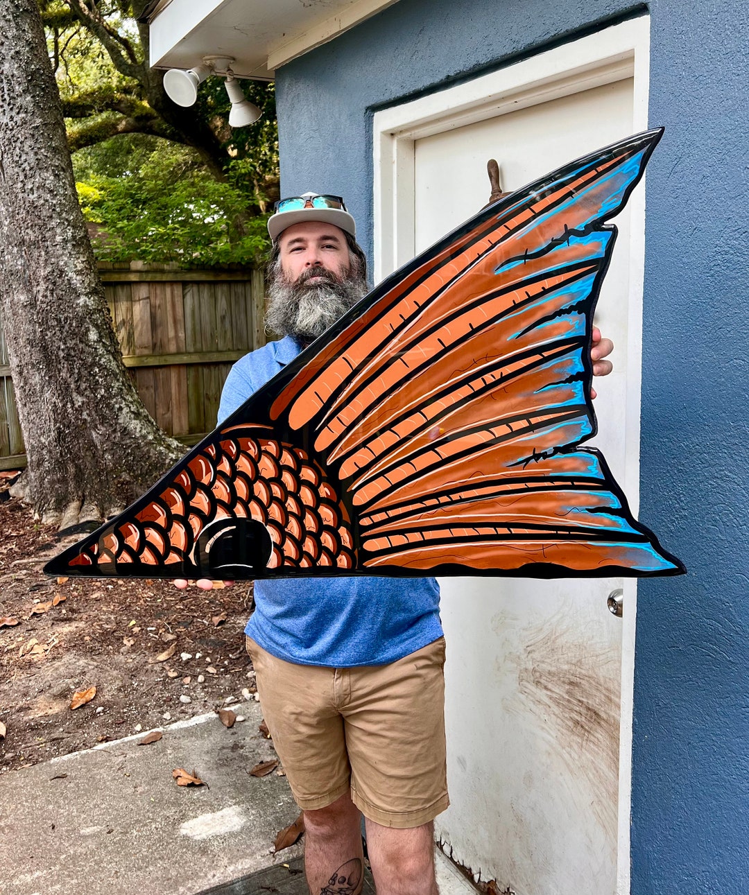 Redfish Tail Mount: Red Drum, Bull Red - Etsy