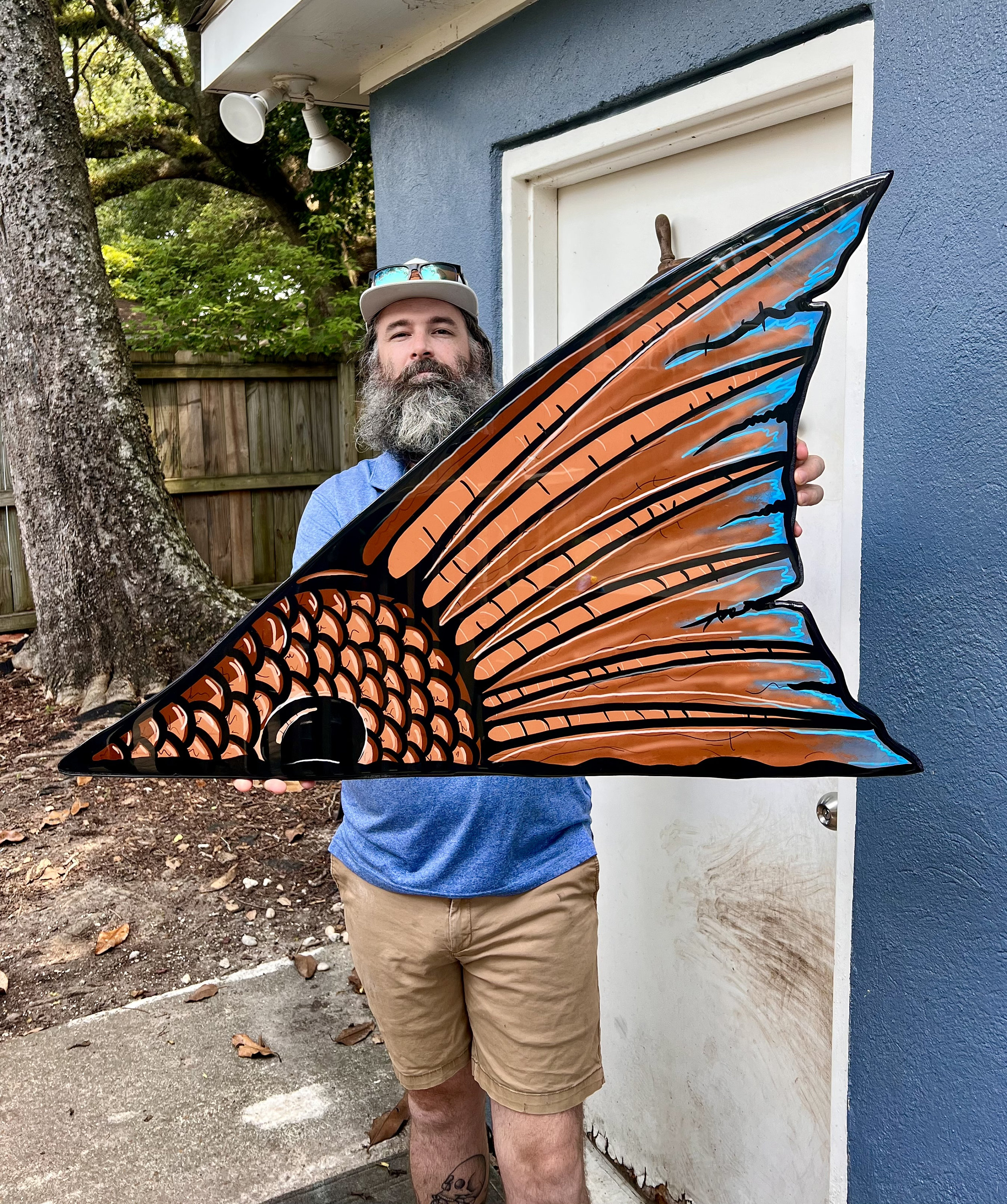 Redfish Tail Mount: Red Drum, Bull Red - Etsy