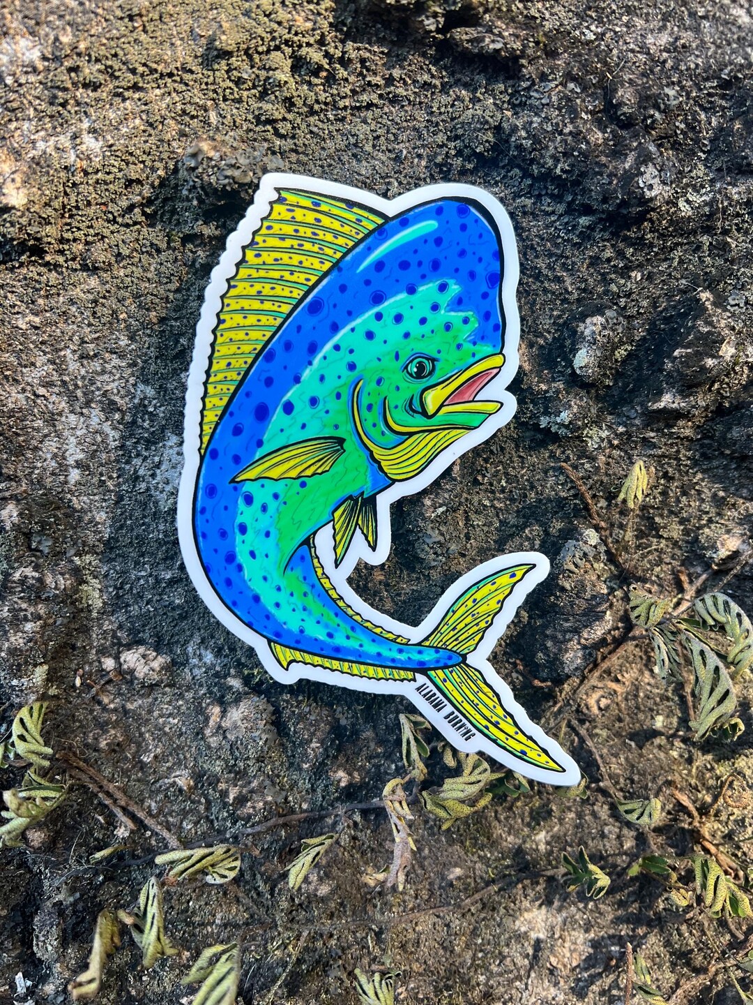 Mahi Jump 5 Inch Sticker - Etsy