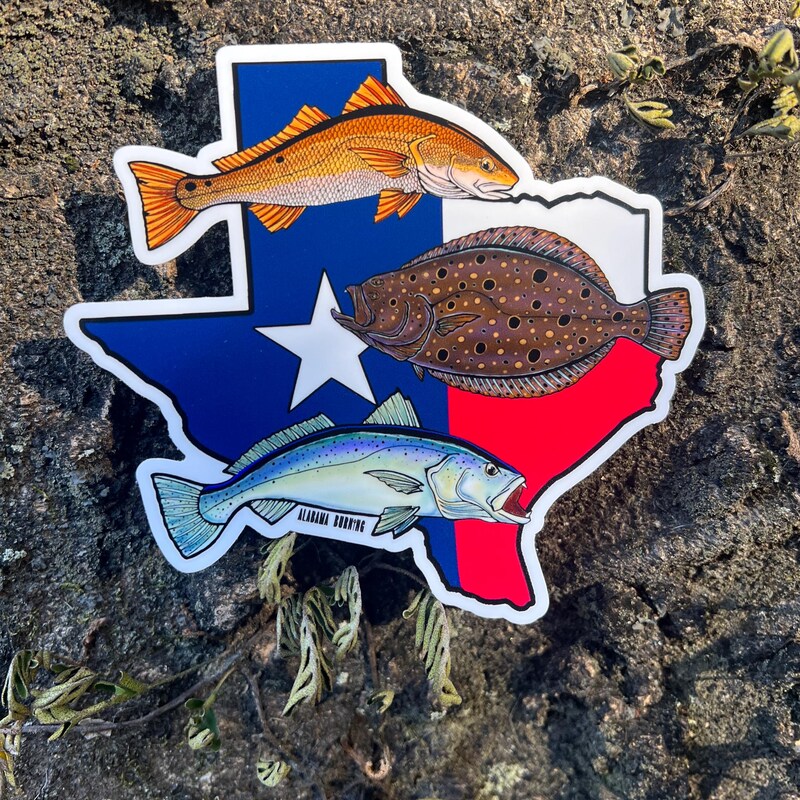 Texas Sticker - Etsy