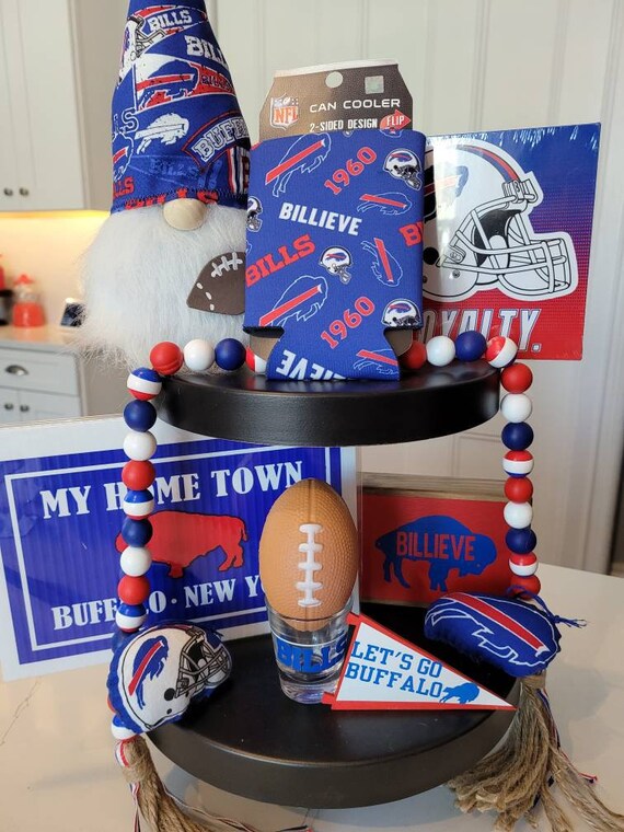 Home Décor 11 pieces Buffalo Bills 'Billieve' Tray Decor Bundle Home ...