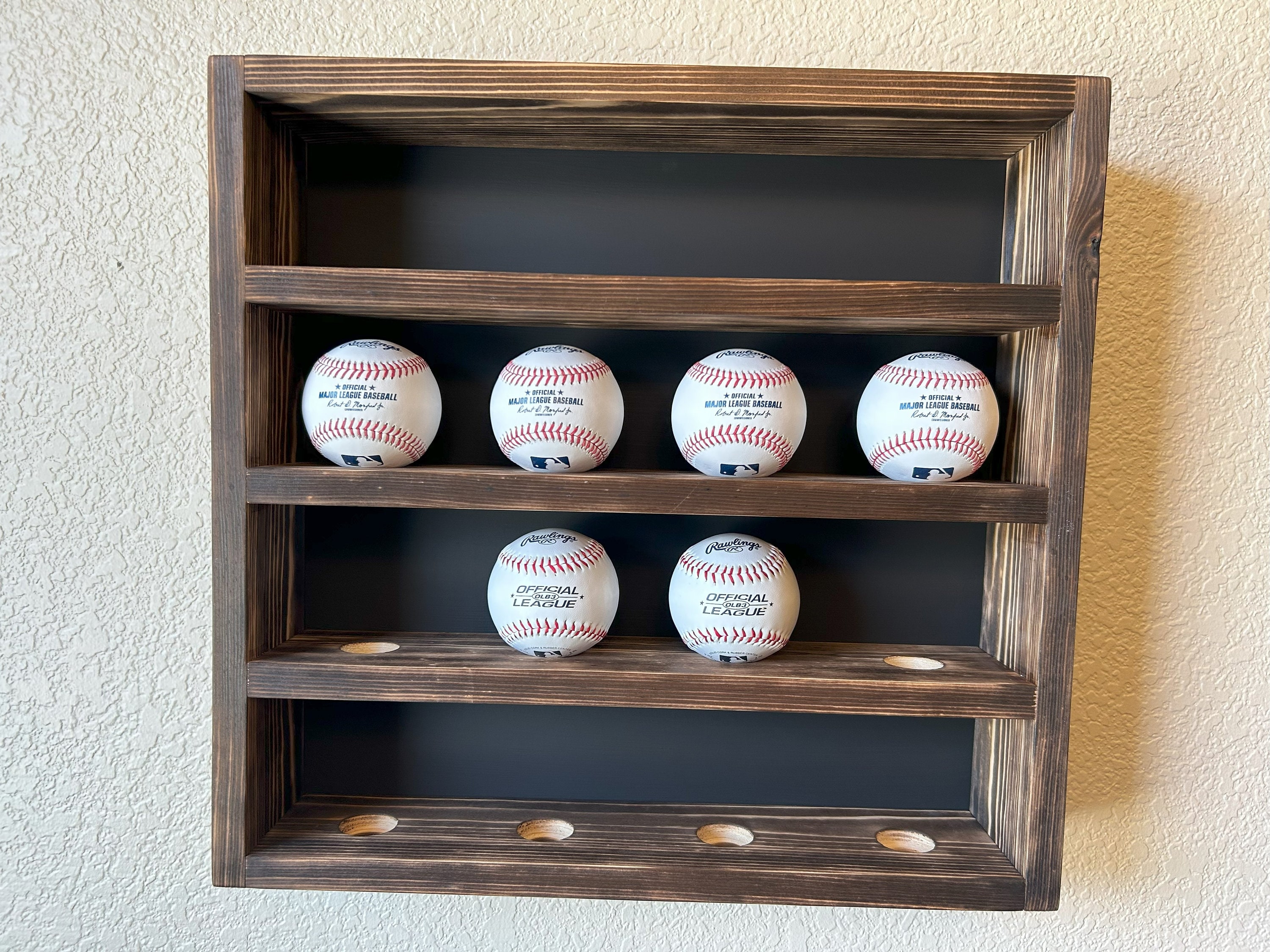 Baseball Display Cabinet - Etsy