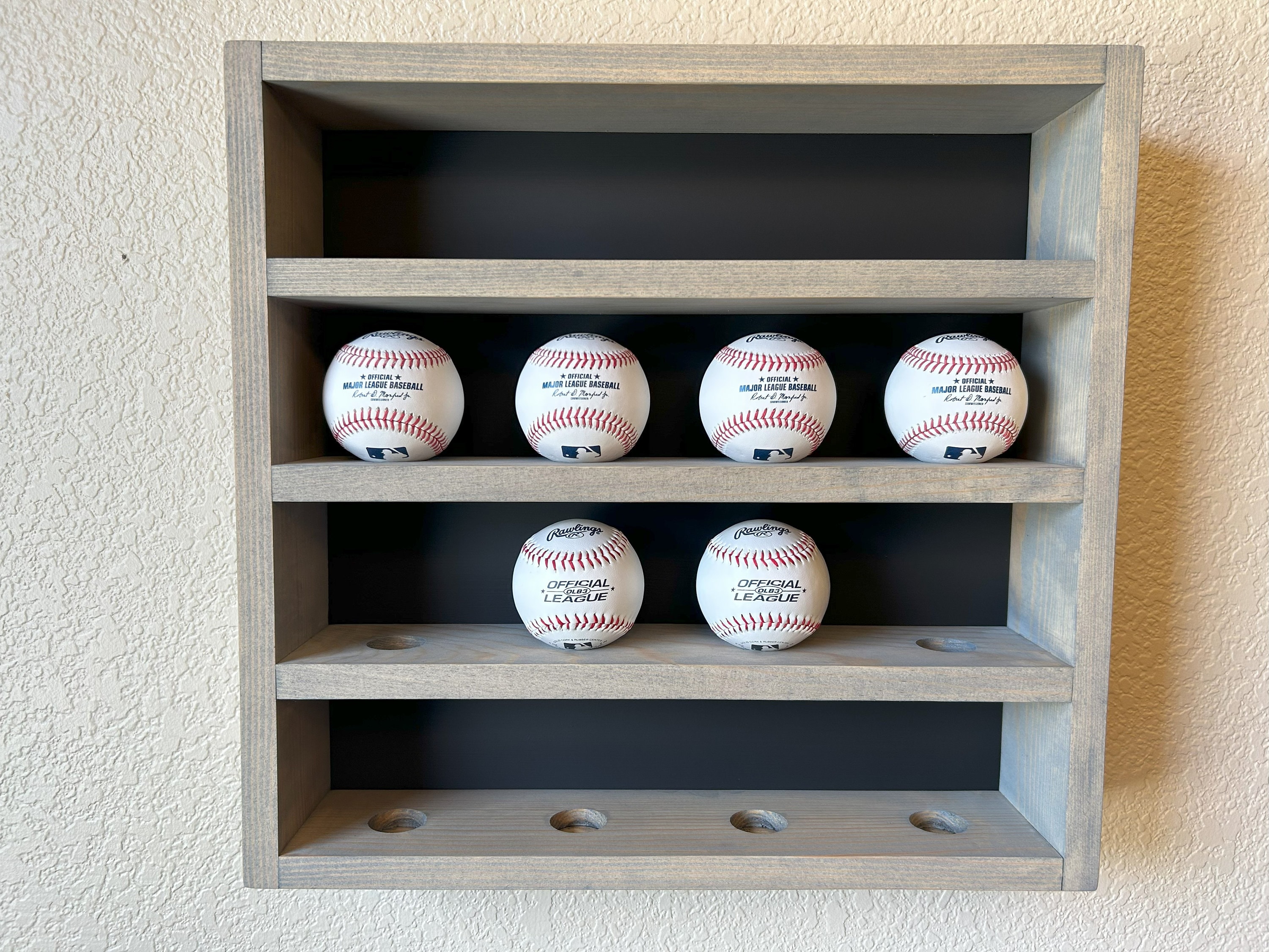Baseball Display Cabinet - Etsy
