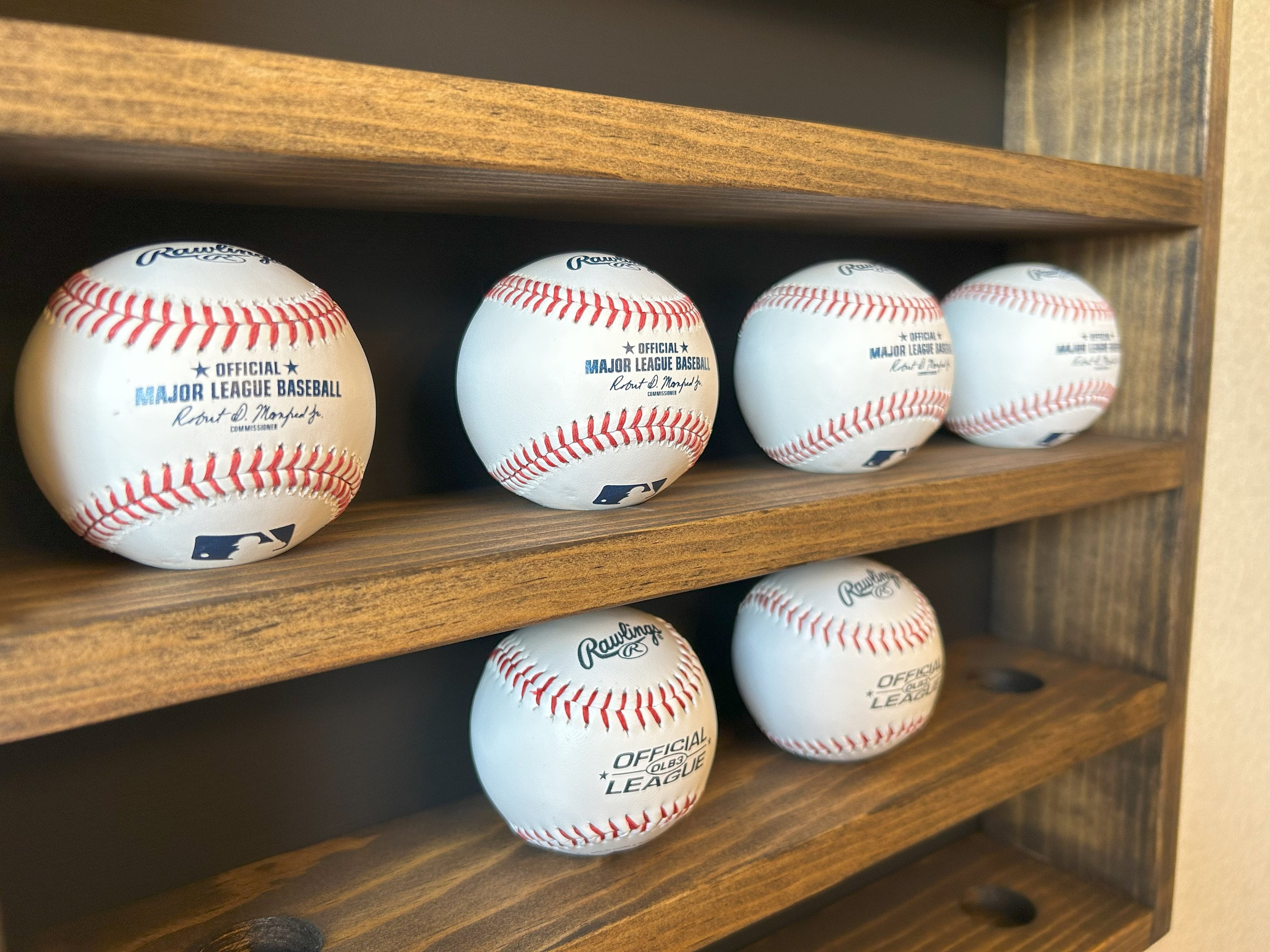 Baseball Display Cabinet - Etsy