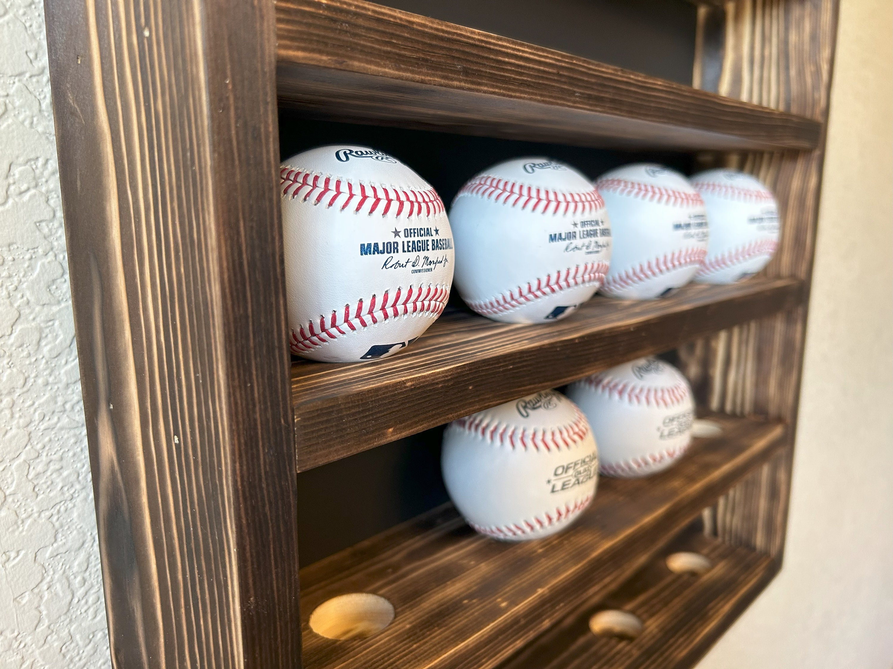 Baseball Display Cabinet - Etsy