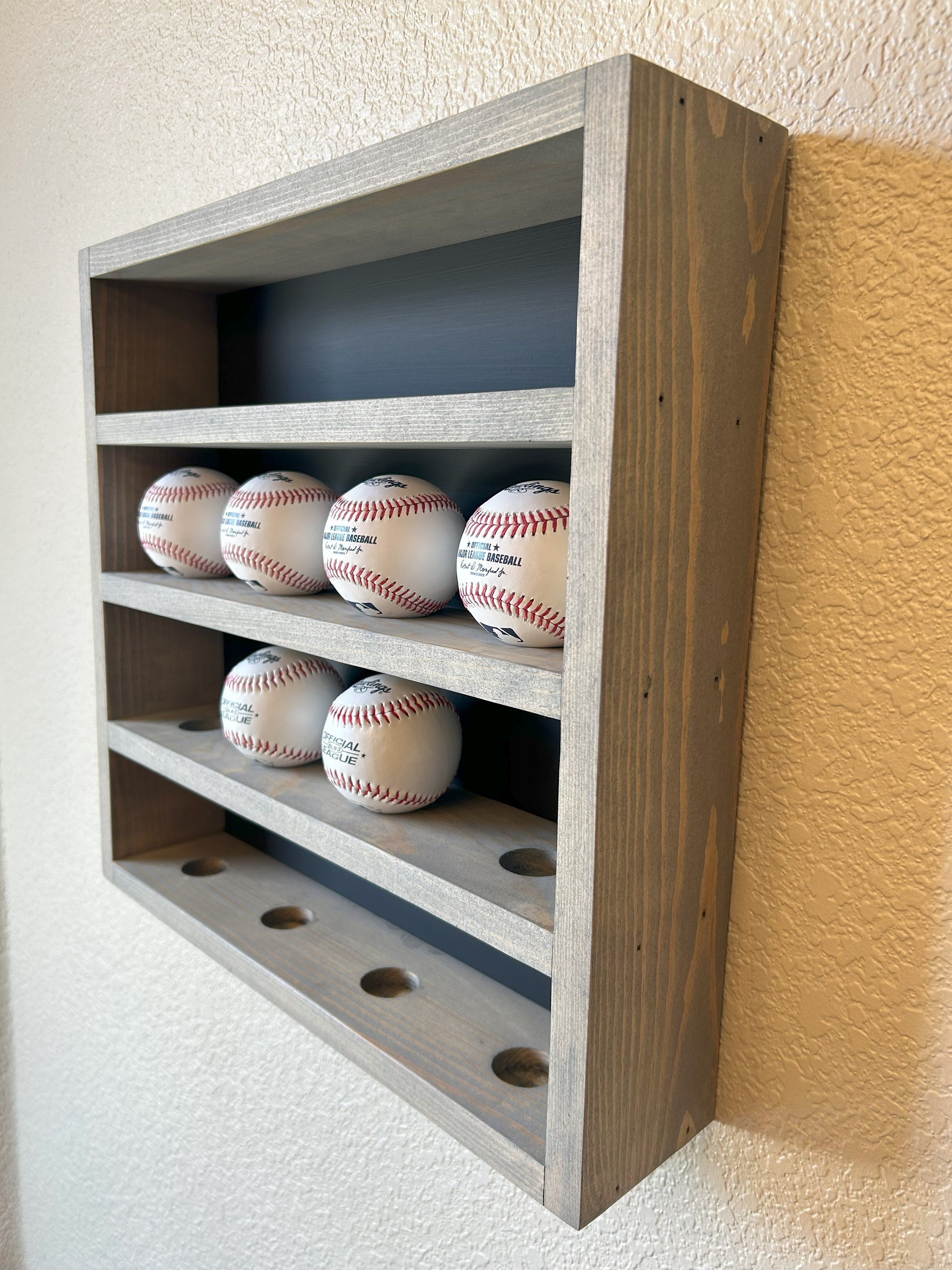 Baseball Display Cabinet - Etsy