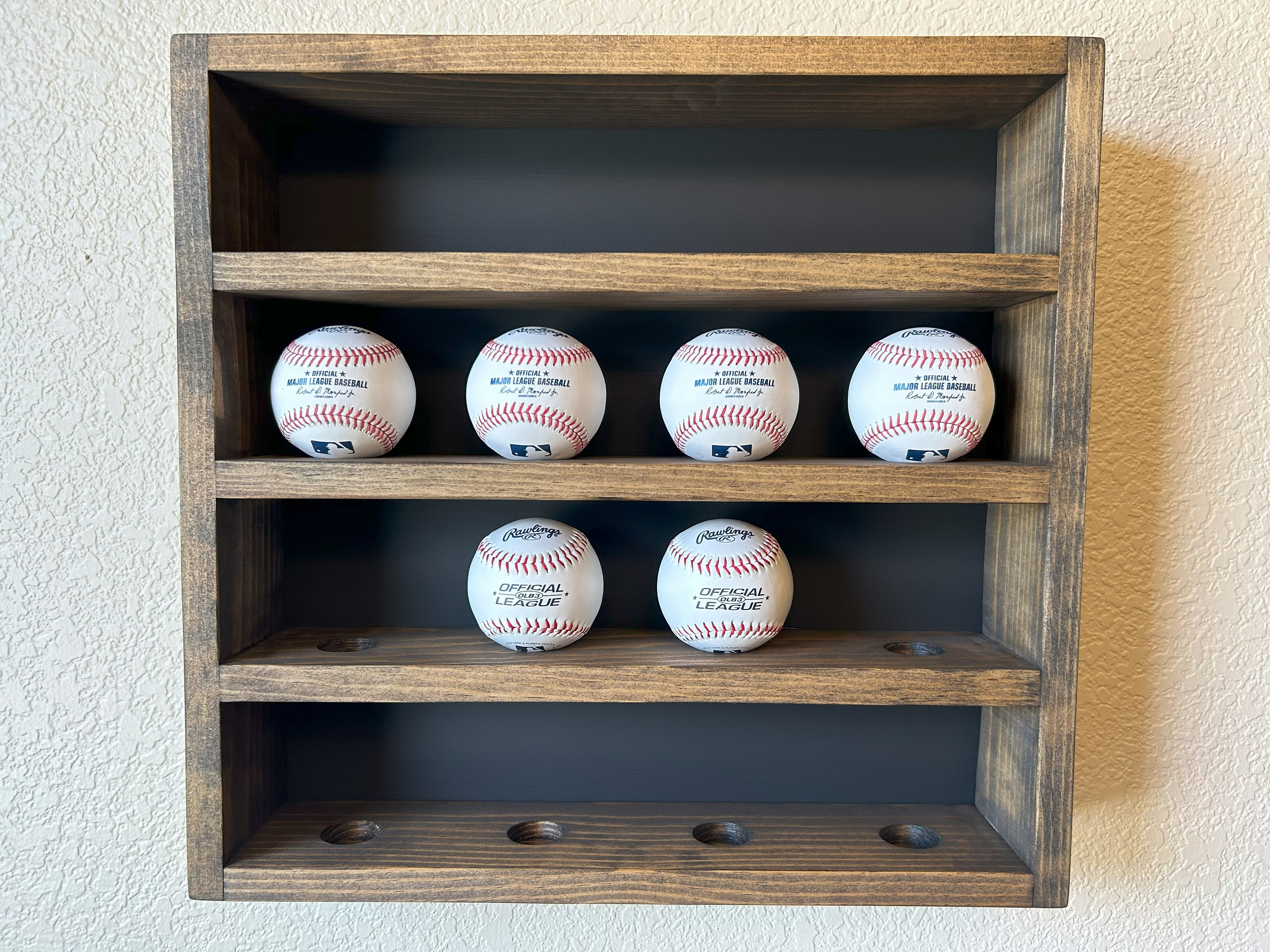 Baseball Display Cabinet - Etsy