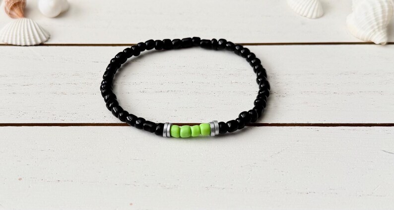 Mental Health Bracelet Anxiety Support Jewelry Gift Emotional Beaded ...