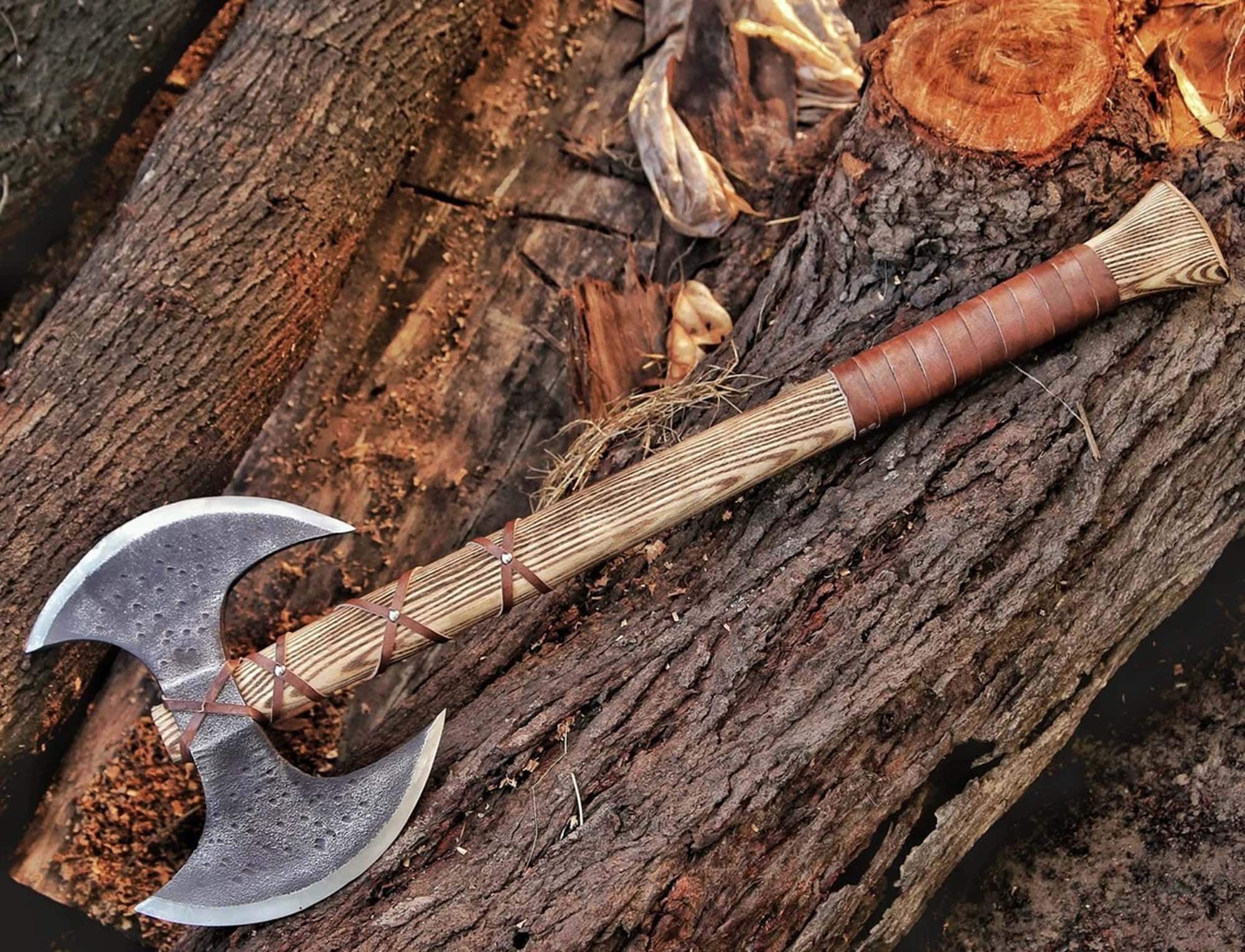 Medieval Throwing Axe