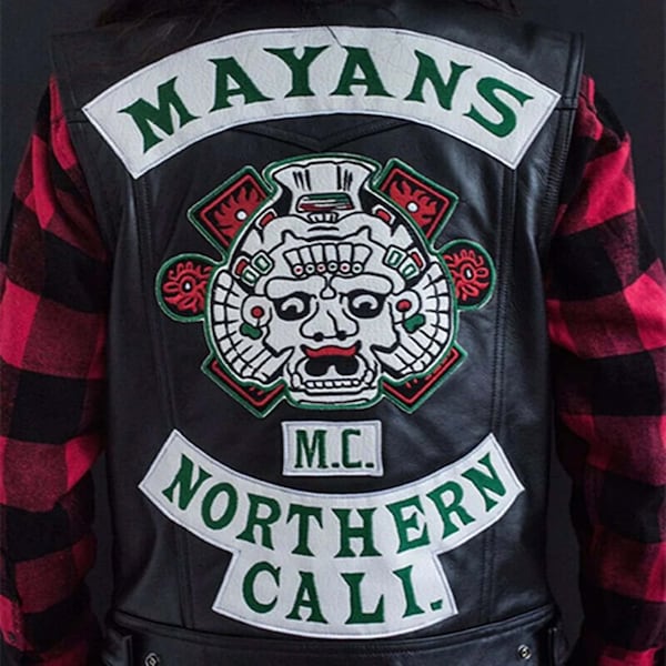 Mayans Mc Jacket - Etsy Australia