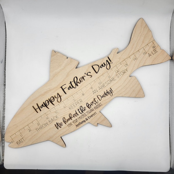 Fish Ruler Svg - Etsy