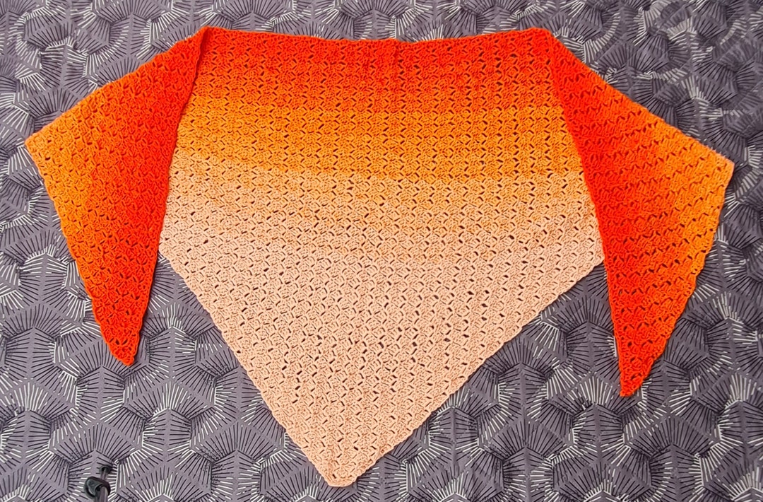 Triangular Cloth sunrise - Etsy