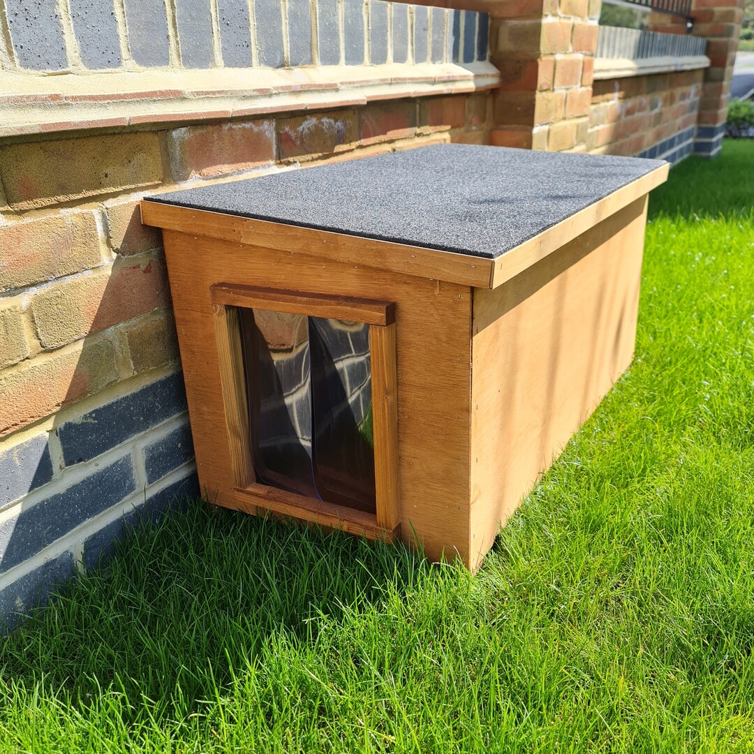 Feral Stray Outdoors Cat House Kennel Shelter Cat Den Cabin - Etsy UK