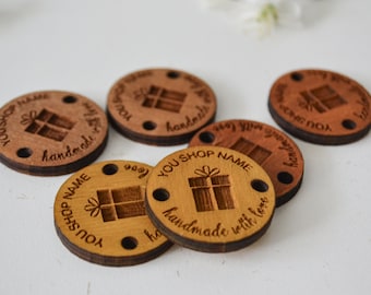 Custom Wooden Label - Etsy