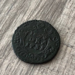 Old Russian Empire Coin 1731, Polushka 1/4 Kopeck, Anna Ioanovna, Coin ...