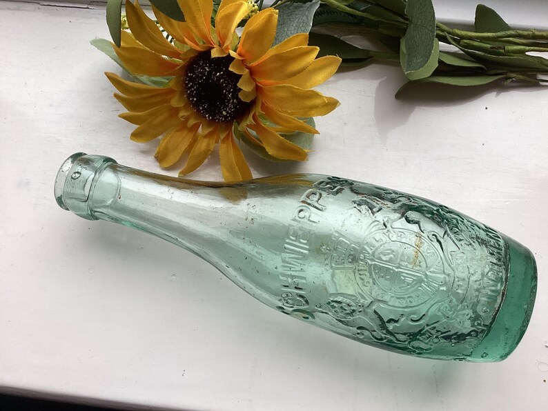 Schweppes Soda Water Bottle, Dates From 1900s. - Etsy UK