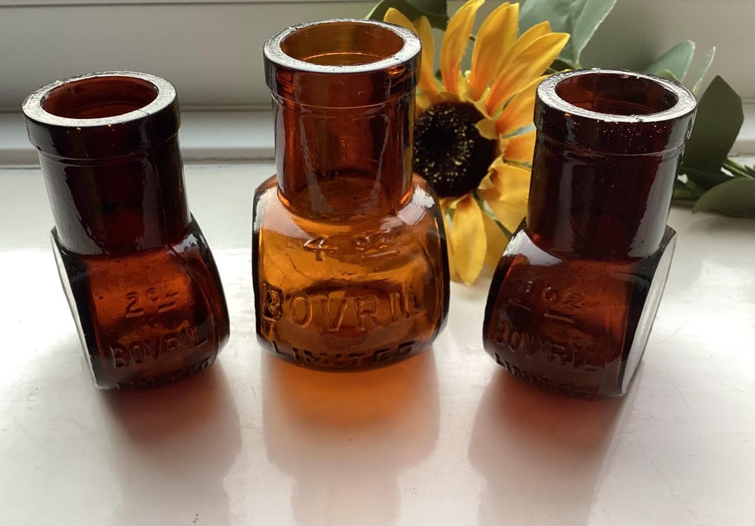 Vintage Bovril Bottles, Date From 1910s. - Etsy