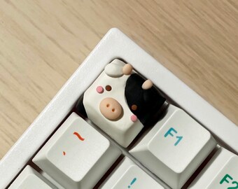 Cute Milk Keycap - Etsy