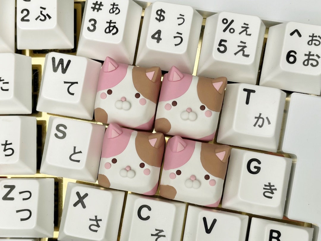 Neapolitan Calico Handmade Artisan Keycap Kawaii Keycaps - Etsy