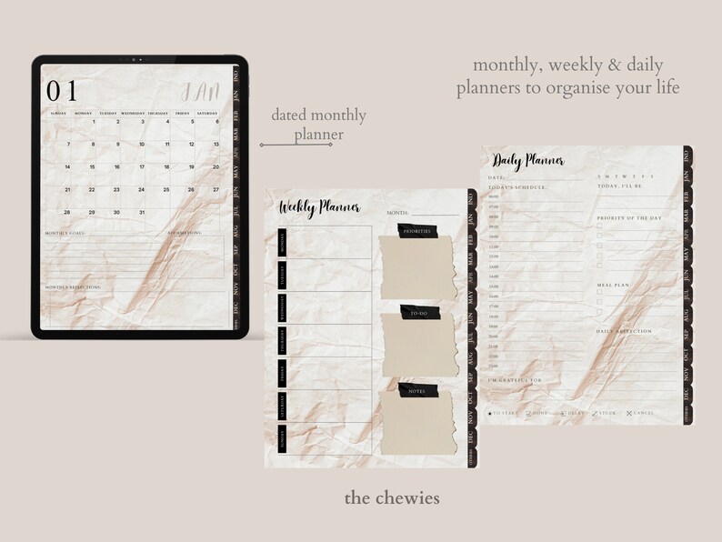 2023 2024 Digital Planner Goodnotes Planner 2023 Digital - Etsy