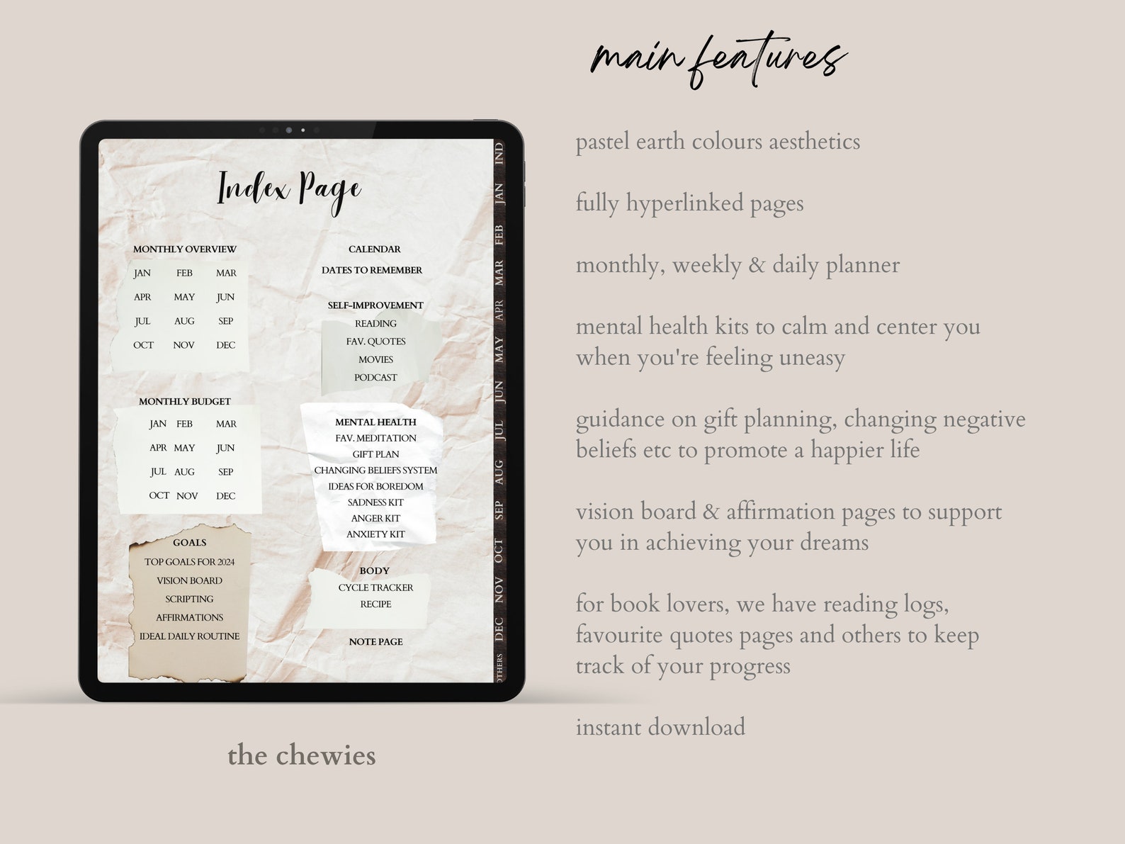 2023 2024 Digital Planner Goodnotes Planner 2023 Digital - Etsy