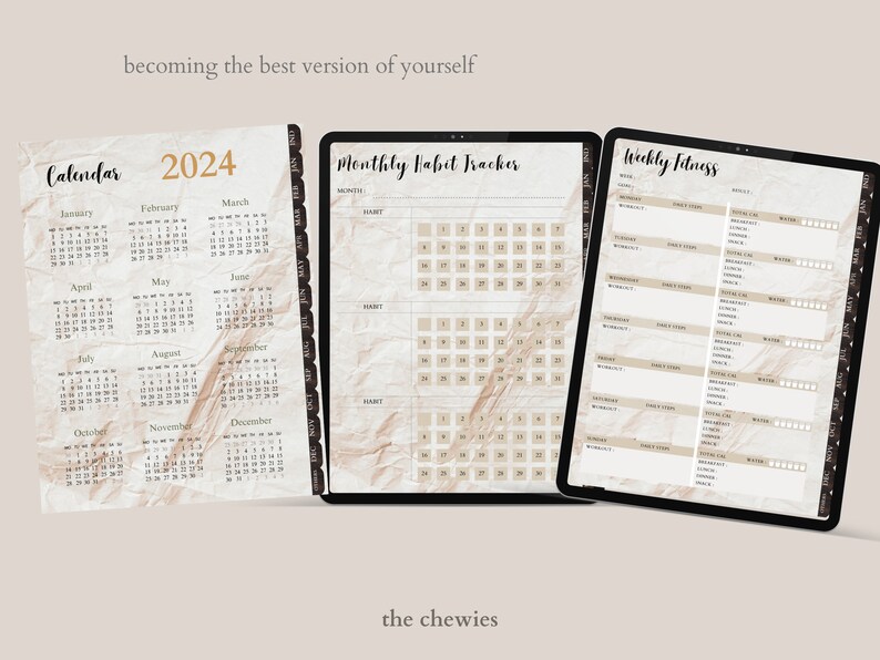 2023 2024 Digital Planner Goodnotes Planner 2023 Digital - Etsy