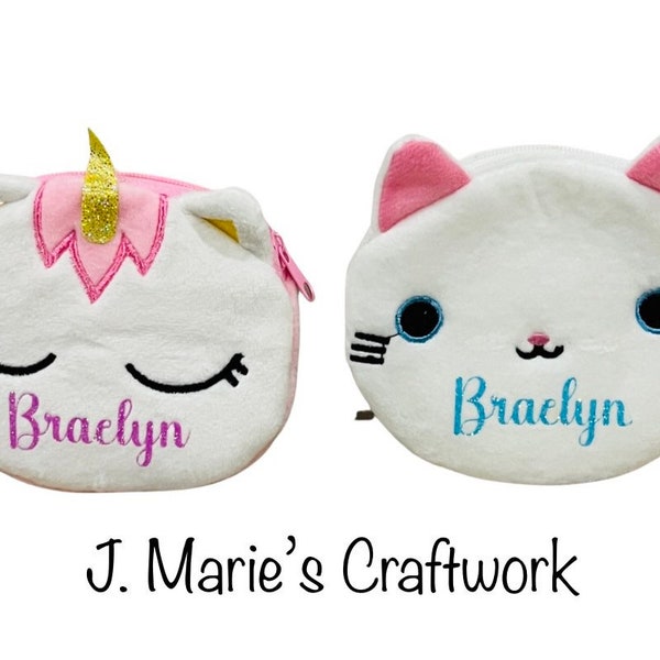 Girl Coin Purse - Etsy