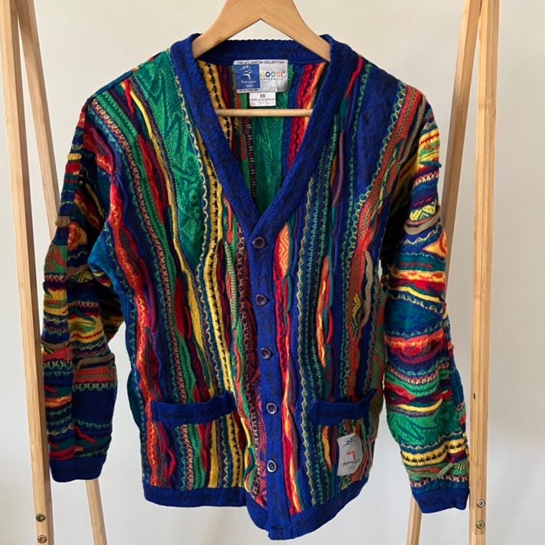 Rare Vintage COOGI Jumper / Cardigan From millennium Collection for ...