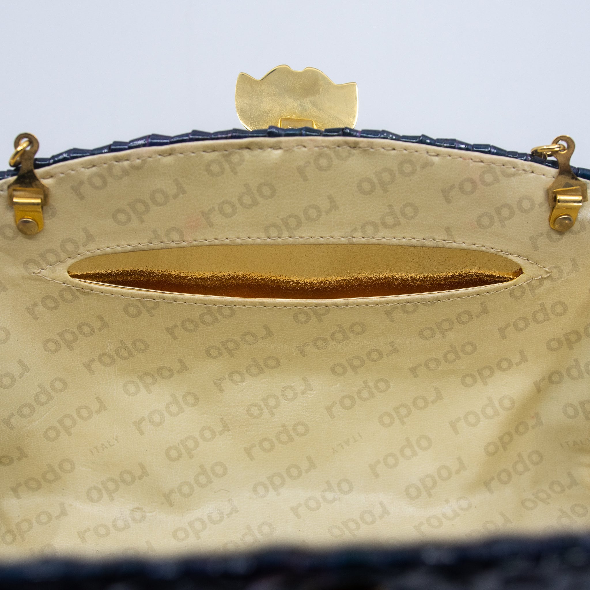 Vintage Italian RODO Wicker / Rattan Look Hard Shell - Etsy