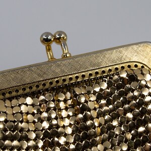 Vintage GLOMESH Mini Gold Coloured Coin Purse / Pouch C1970s - Etsy