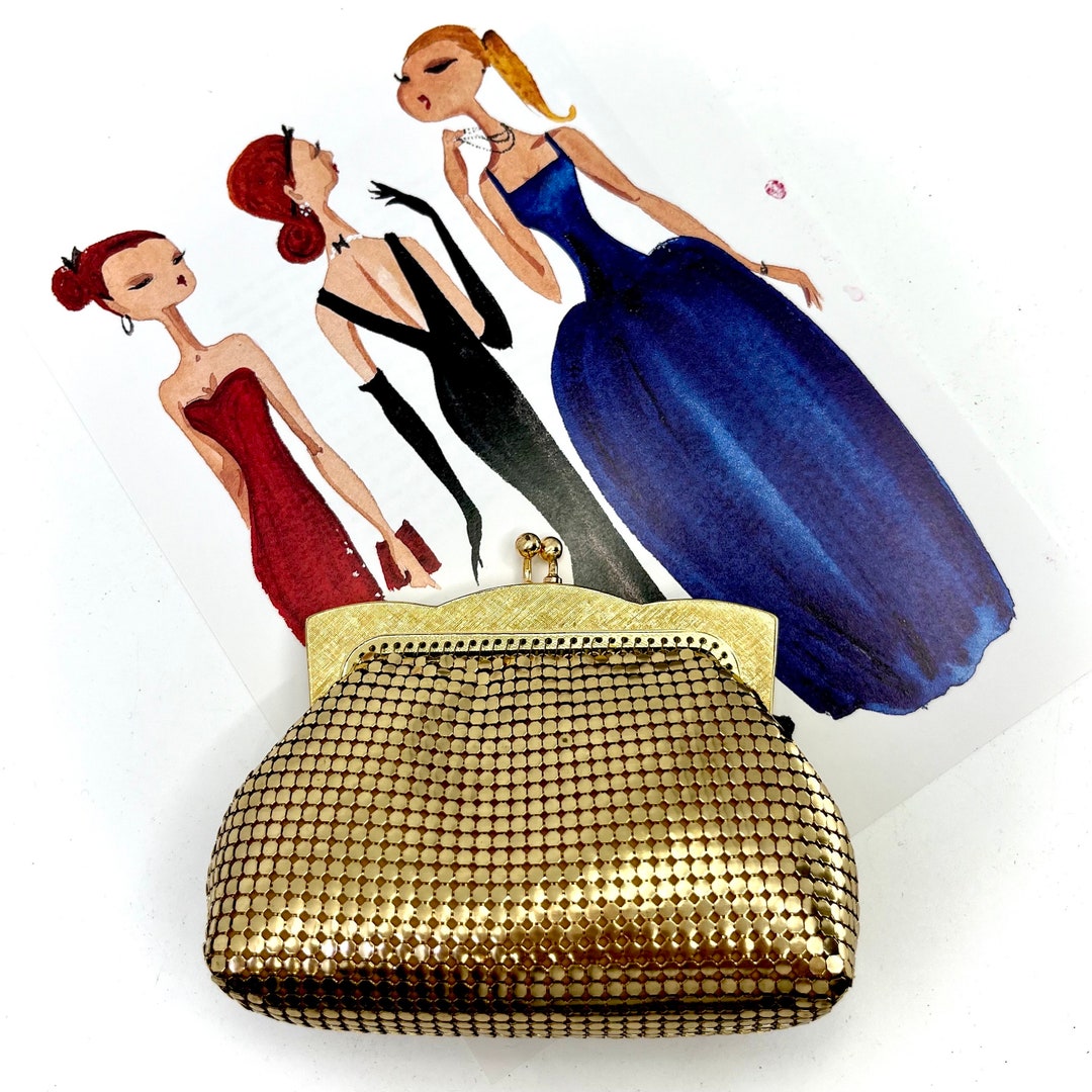 Vintage OROTON Gold Mini Coin Purse / Pouch - Fabulous Condition ...