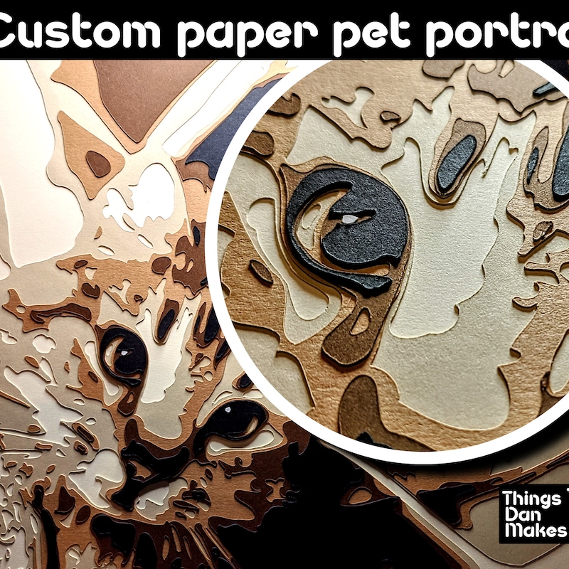 Dog Collage Portrait - Etsy