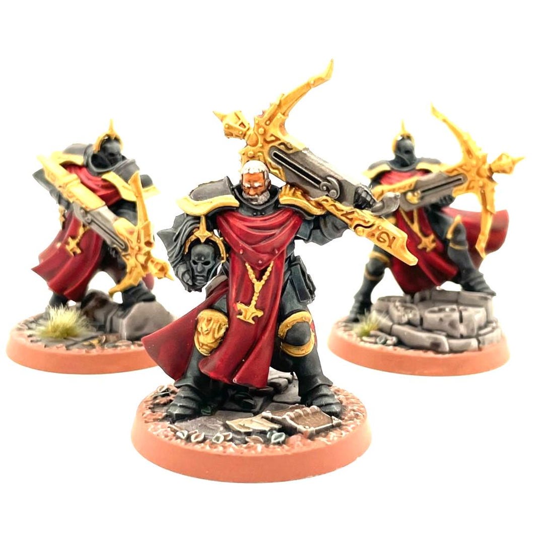 Stormcast Eternals Castigators 3 Painted Miniatures Goliath Games ...