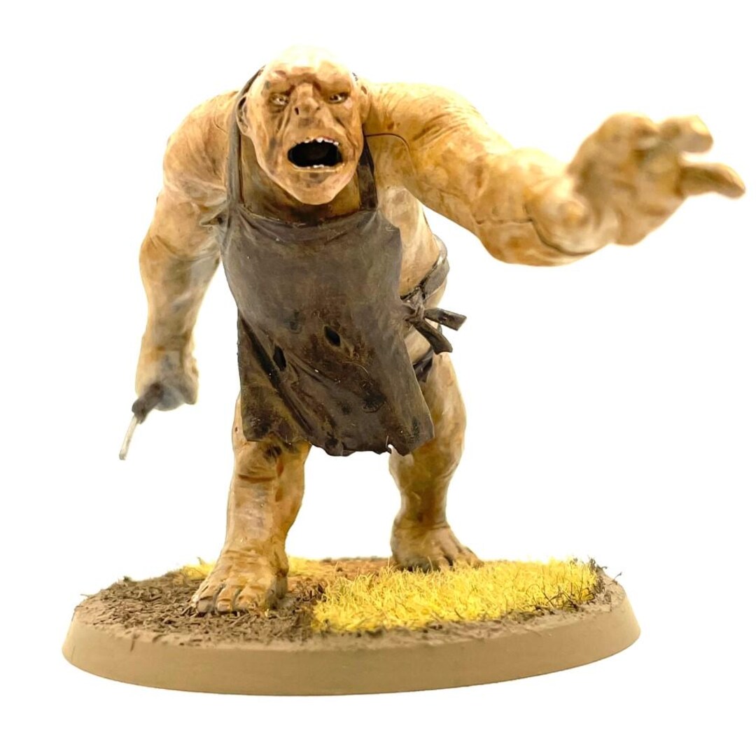 Bert the Troll 1 Painted Miniature Giant Ogre Rhudaur Games Workshop ...