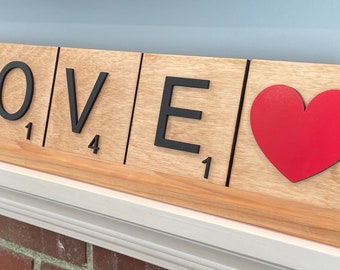 Laser Cut Scrabble - Etsy