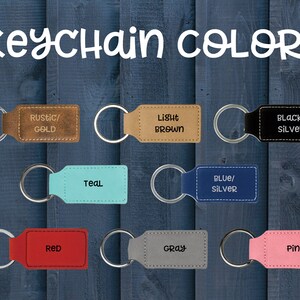 Laser Blanks, Leatherette Keychain, Engraving Blanks, Laserable ...