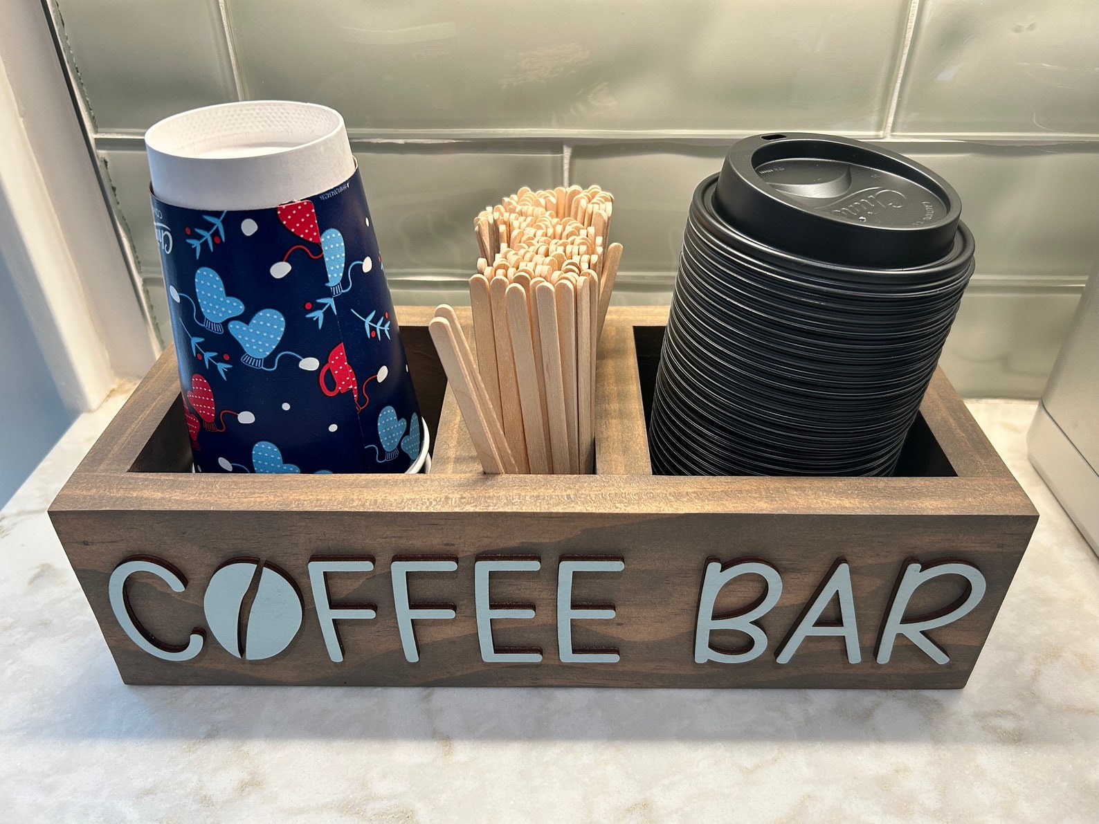 Coffee Bar Storage, Coffee Decor, Coffee Organization, Coffee Station ...